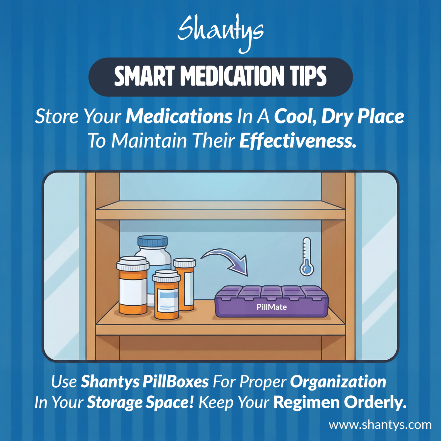 Smart Medication Tips: How to Store Medication Safely - Shantys ...